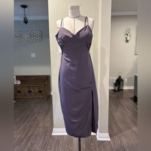 Windsor | Dresses | Windsor High Slit Spaghetti Strap Slip Dress | Poshmark